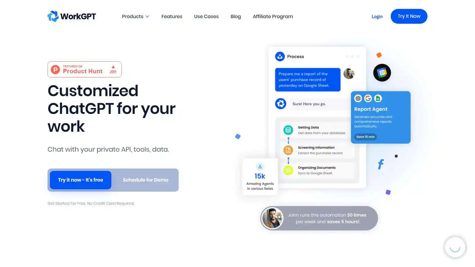 WorkGPT: Combination of ChatGPT & Zapier AI tool on ai-hunter.io the largest artificial ...